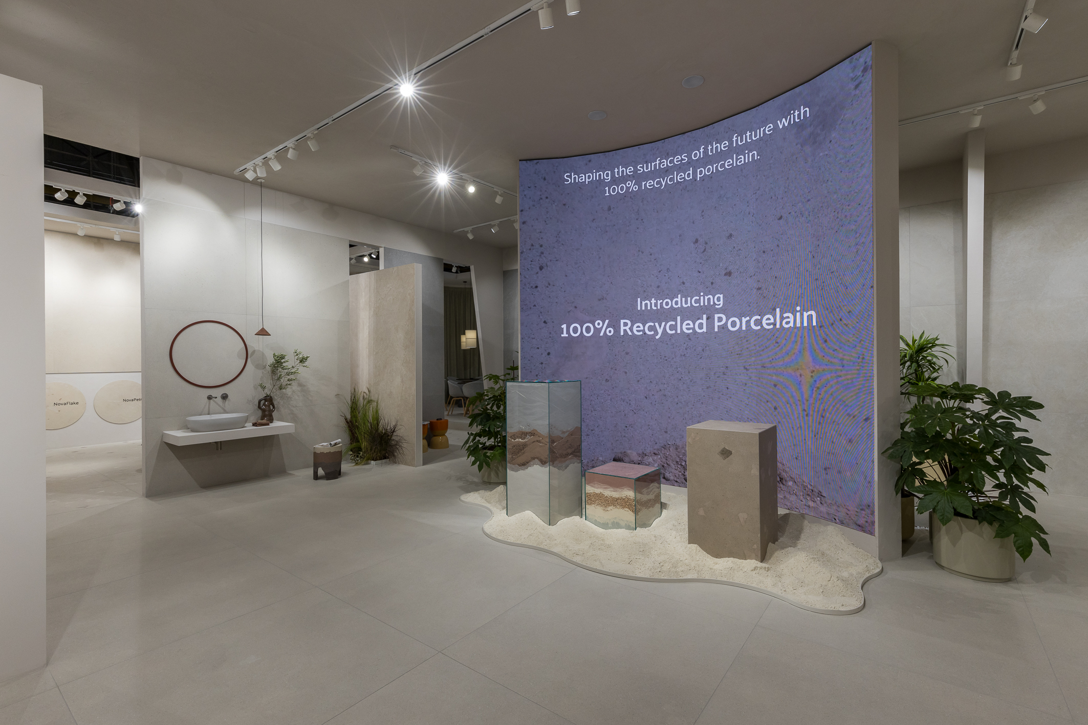 VitrA Tiles at Cersaie 2025: Showcasing “100% Recycled Porcelain Tile ...